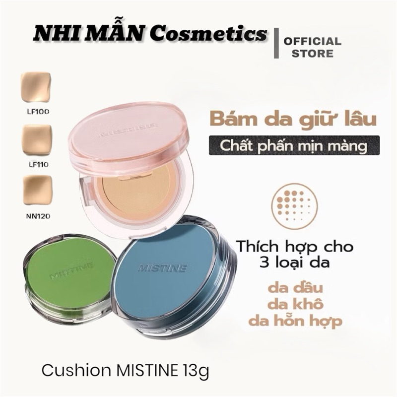 Cushion Che Phủ Tốt Kiềm Dầu MISTINE | Shopee Việt Nam