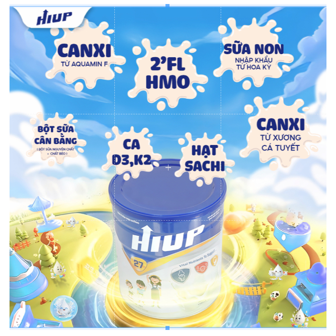 Thực phẩm dinh dưỡng tăng chiều cao cho trẻ HIUP Combo 2 hộp | Shopee ...