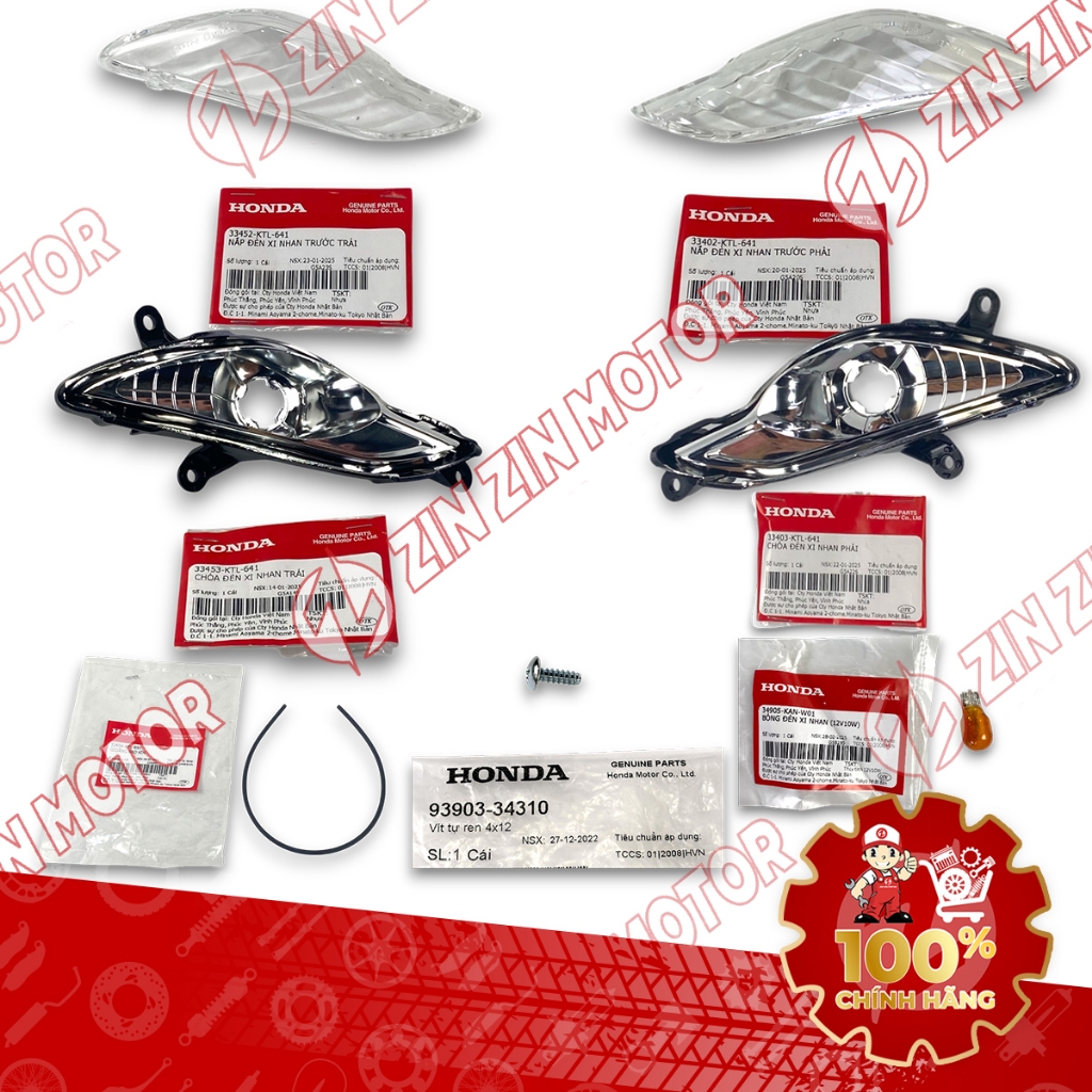 Bộ Ron, Ốc, Bóng Đèn, Mica Xi Nhan Trước Wave Alpha 2017 - 2023 2024 ...