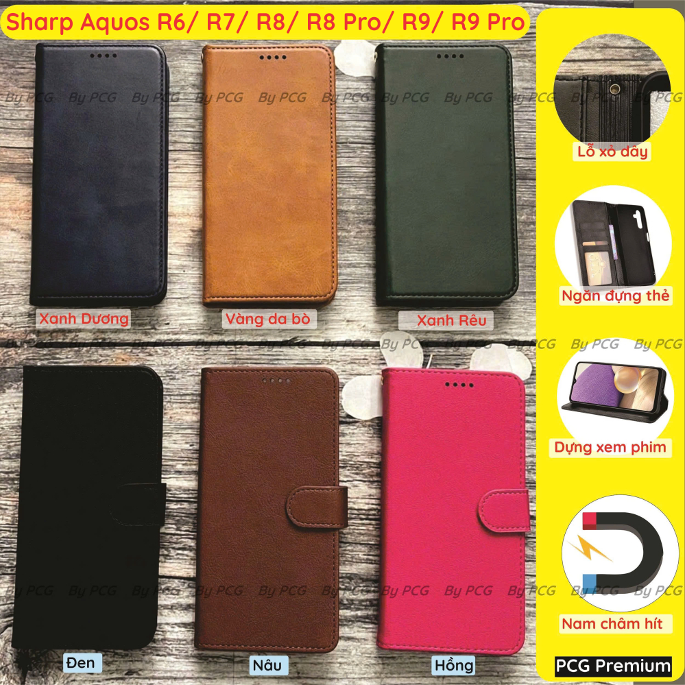 Bao da Sharp R6/ Aquos R7/ Aquos R8/ R8 Pro 5G/ Aquos R9/ R9 Pro da cao ...