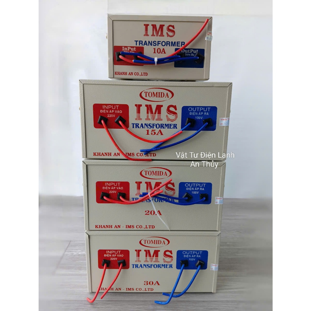 Bộ đổi nguồn điện 220v ra 100v IMS- Biến áp IMS điện 220v ra 100v ...