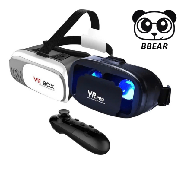 Kính Thực Tế Ảo VRPRO/VR BOX Phiên Bản 2.0, Xem Phim 3D VRBOX V2 Cho Điện Thoại Màn Hình Từ 3.5 ...