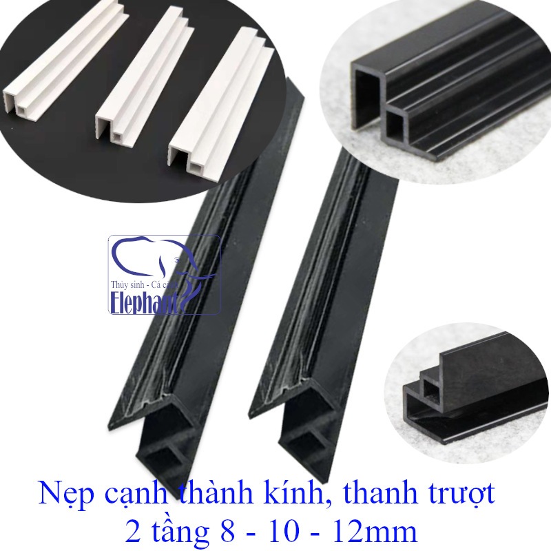 Bộ phụ kiện làm nắp hồ cá cảnh (thanh trượt 2 tầng, thanh chữ U nắp kính,...) | Shopee Việt Nam