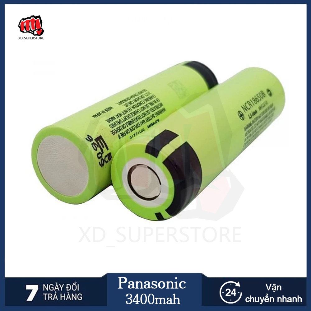 Pin 18650 Panasonic 3400mAh 3.7V Panasonic 18650 Pin Mới 100% Nhật Bản | Shopee Việt Nam