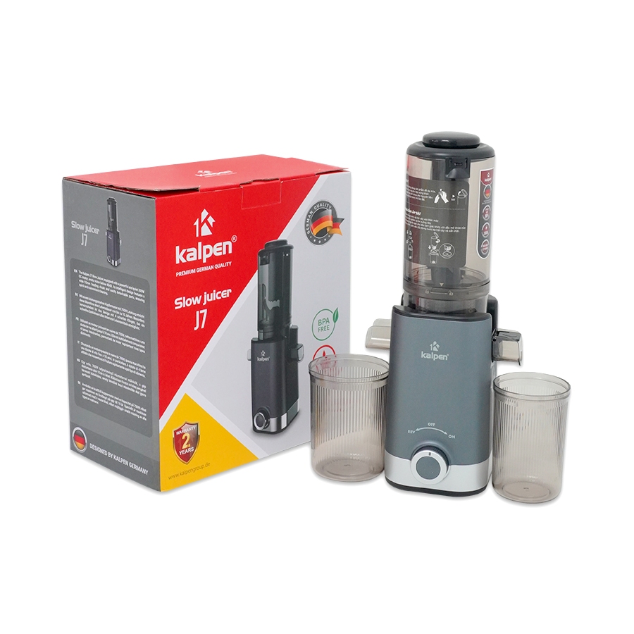 Máy ép chậm trái cây Kalpen J7 công suất 300W, hàng chính hãng bảo hành ...