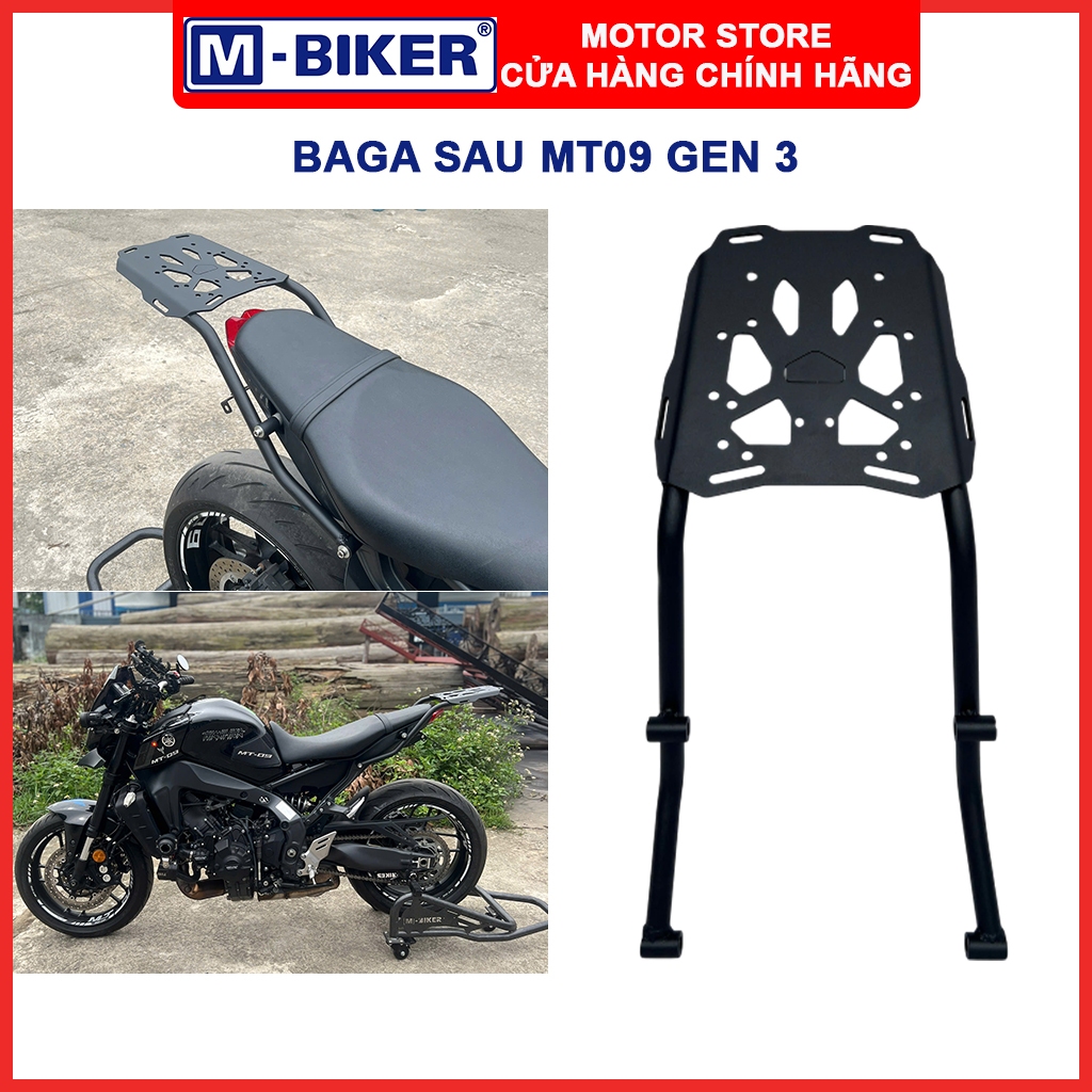 Baga MT09 gen 3, Baga sau MT 09 gen 3, cảng sau gắn thùng dành cho ...