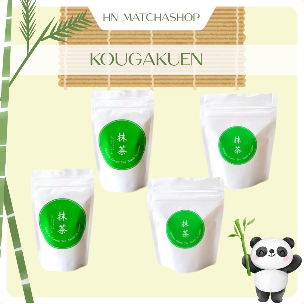 Matcha hãng KOUGAKUEN | Matcha Nhật Bản: Tsuru no mori, Miyako no shiro ...