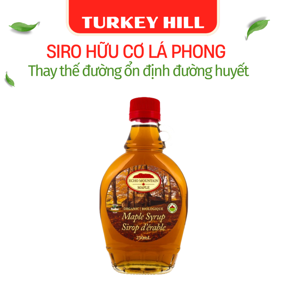 Siro Lá Phong Hữu Cơ Nguyên Chất Turkey Hill Echo Moutain Maple Syrup ...