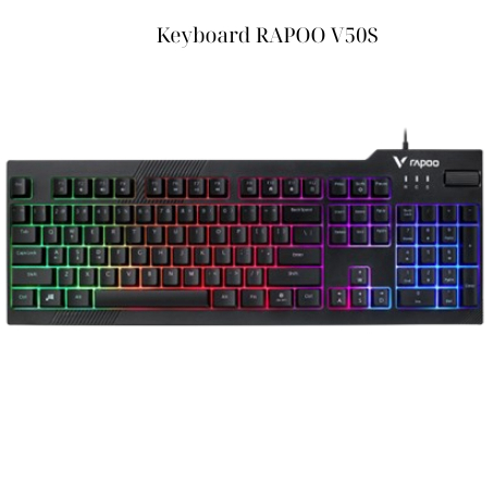 Keyboard Rapoo V50S / V500 Alloy (HERO) / V500 Pro V2 Black - Bàn phím GAMING - Hàng Chính Hãng ...