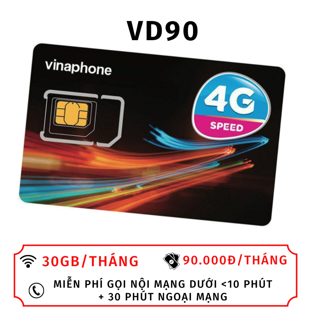 Sim 4G Vinaphone VỀ SỬ DỤNG LUON TẶNG DATA MIỄN PHÍ NGHE GỌI FREE GIÁ CỰC RẺ | Shopee Việt Nam