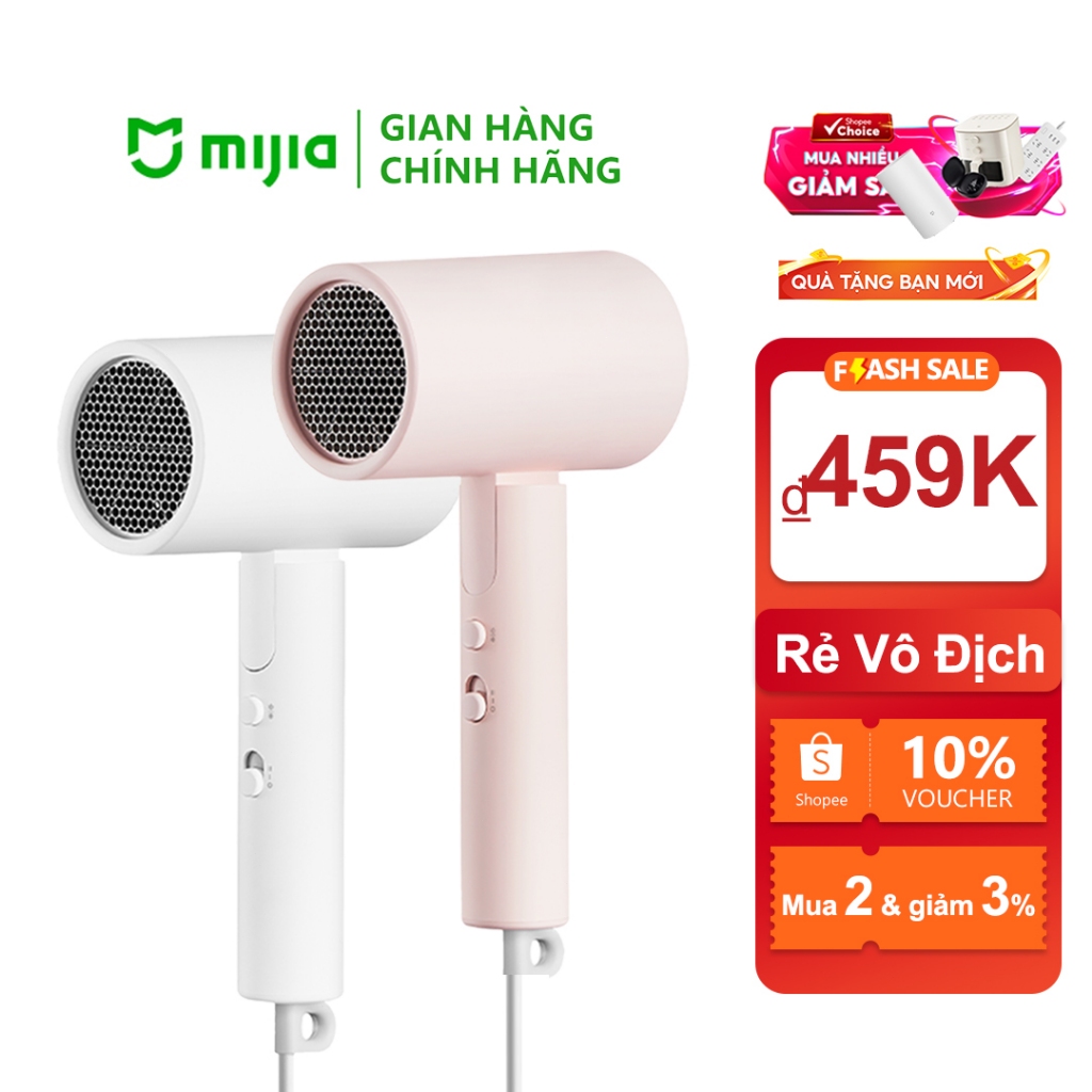 Máy sấy tóc bổ sung ion âm Xiaomi Mijia H101, MIJIA H300, MIJIA H500 ...
