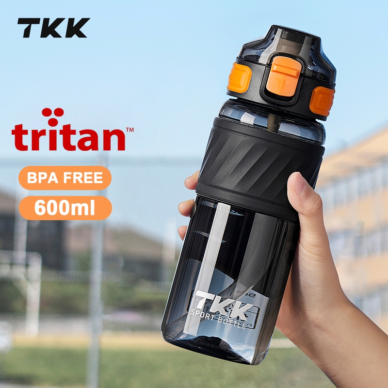 TKK Bình Nước 600ml Bình Nước Thể Thao Có Ống Hút Bình Nước Tập Gym Đi Xe Đạp Giữ nhiệt | Shopee ...