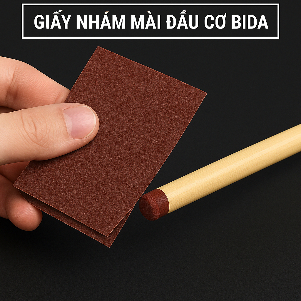 Giấy Nhám Tờ Mài Đầu Cơ Bida - Nhám Vải Tờ 27*22 Nhiều Độ Mịn | Shopee Việt Nam