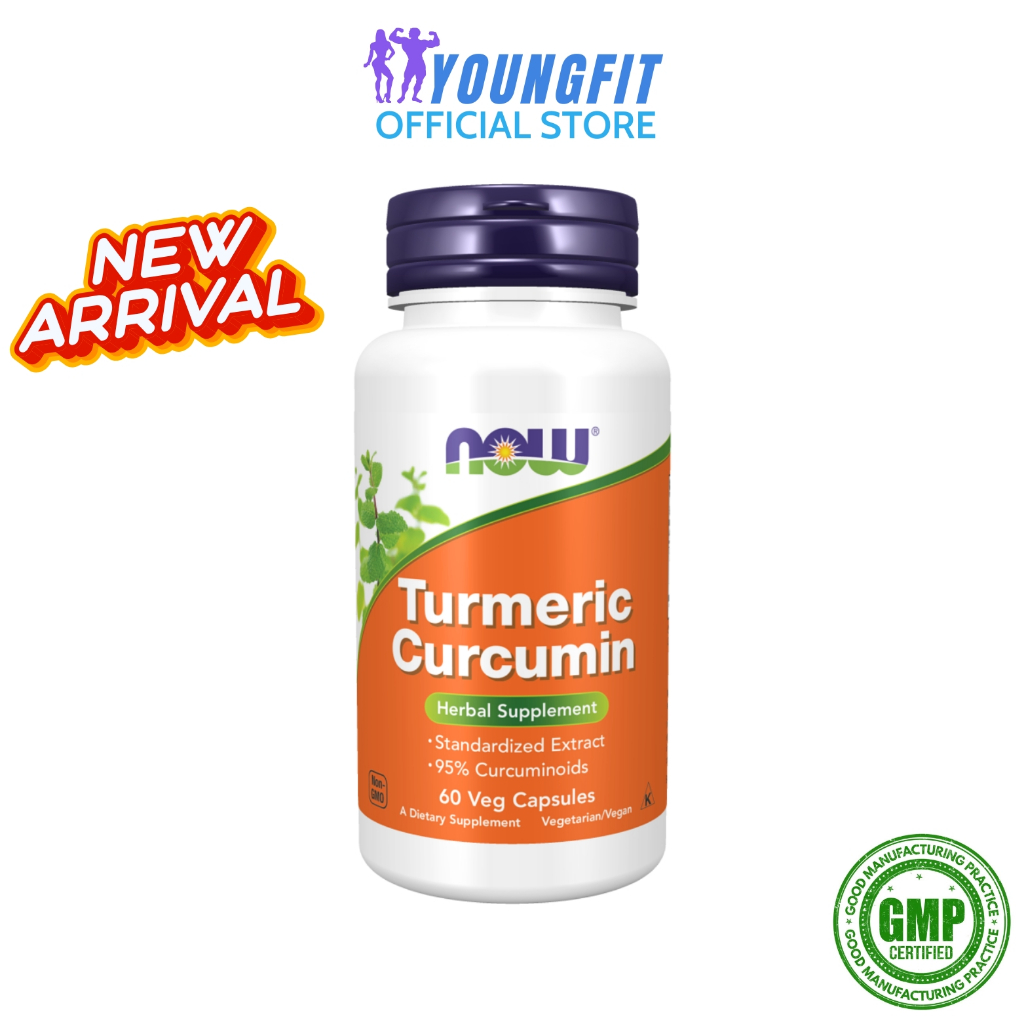 Viên Uống Tinh Bột Nghệ Turmeric Curcumin C3 Complex NOW Tăng Cường Sức ...