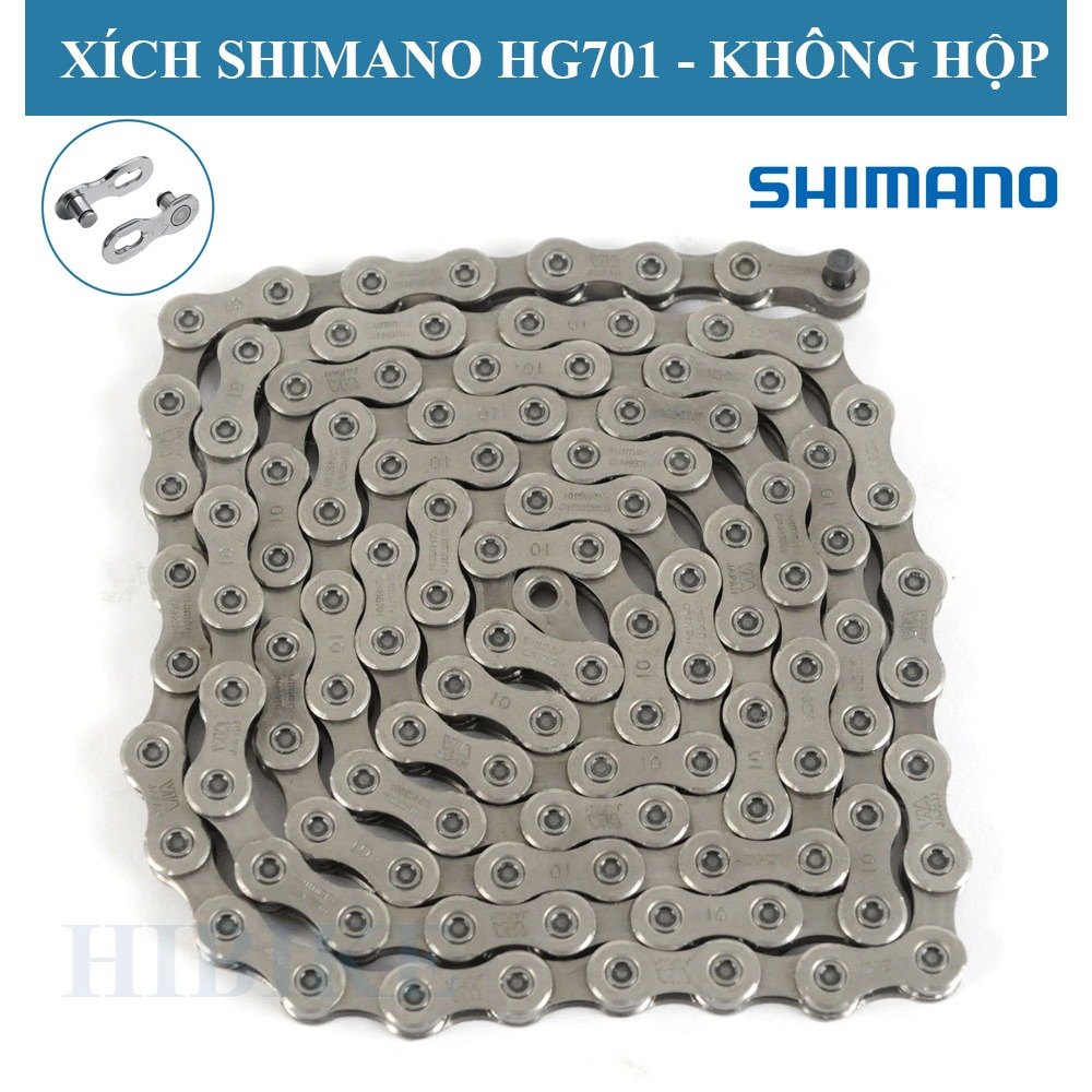 XÍCH XE ĐẠP SHIMANO ULTEGRA DEORE XT CN HG701 11S 116L KHÔNG HỘP XICH 11 TỐC ĐỘ SÊN SHIMANO ...