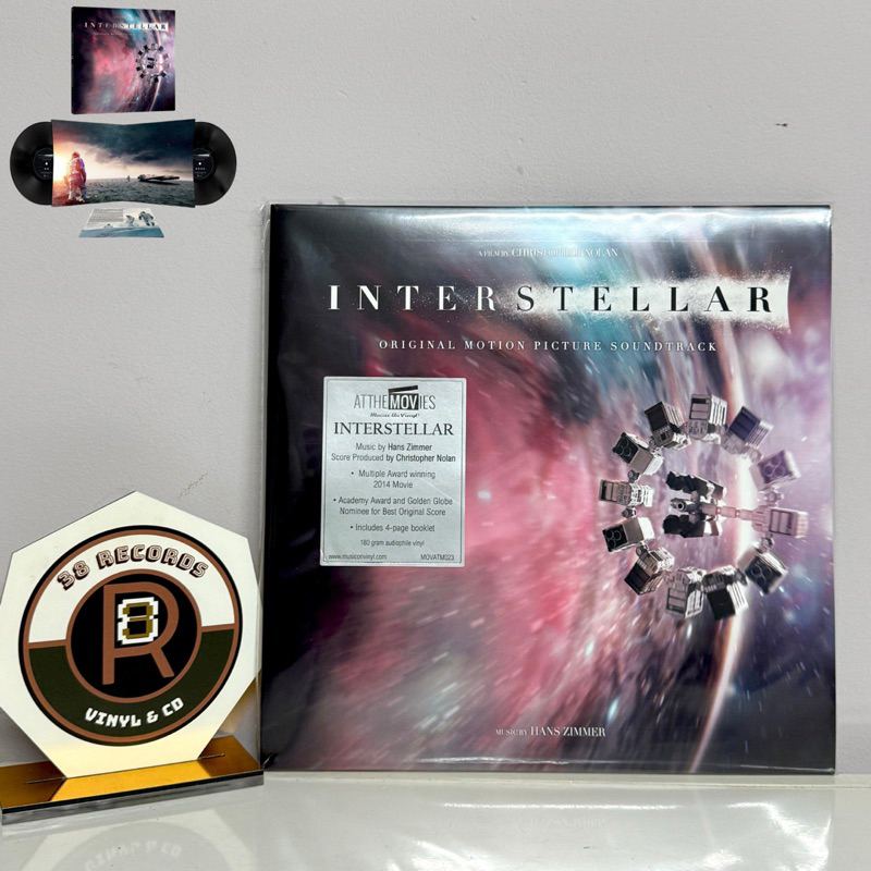Đĩa Than OST - Interstellar - Vinyl Soundtrack - 2LP Black 180g Vinyl | Shopee Việt Nam