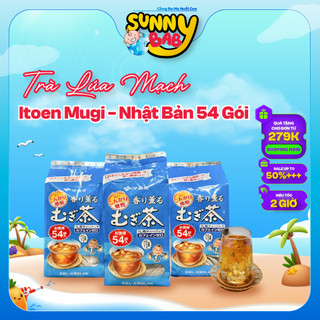 [NHẬT BẢN] Trà lúa mạch Itoen Mugi 54 gói Siêu to, tiết kiệm Hương Vị ...
