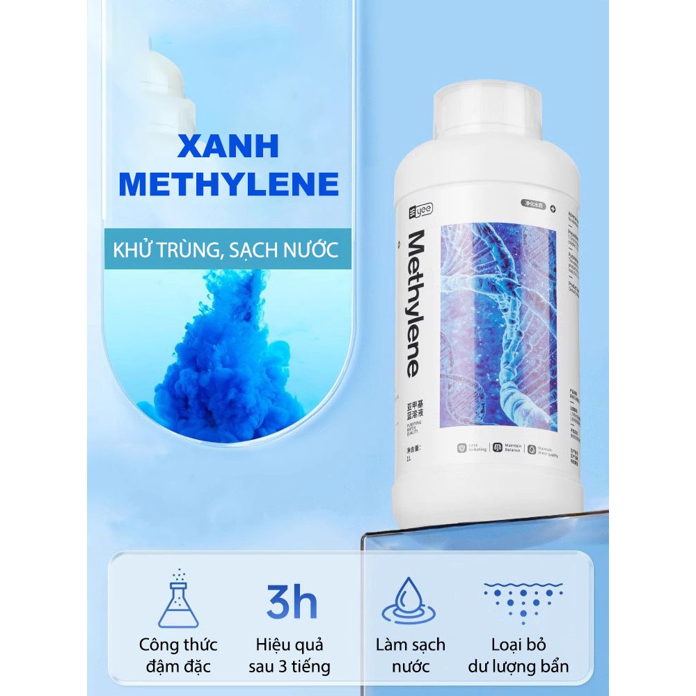 [THỆ HỆ MỚI] Thuốc Tím, Xanh Methylene, Vi Sinh Tươi Cao Cấp YEE Cho Hồ ...