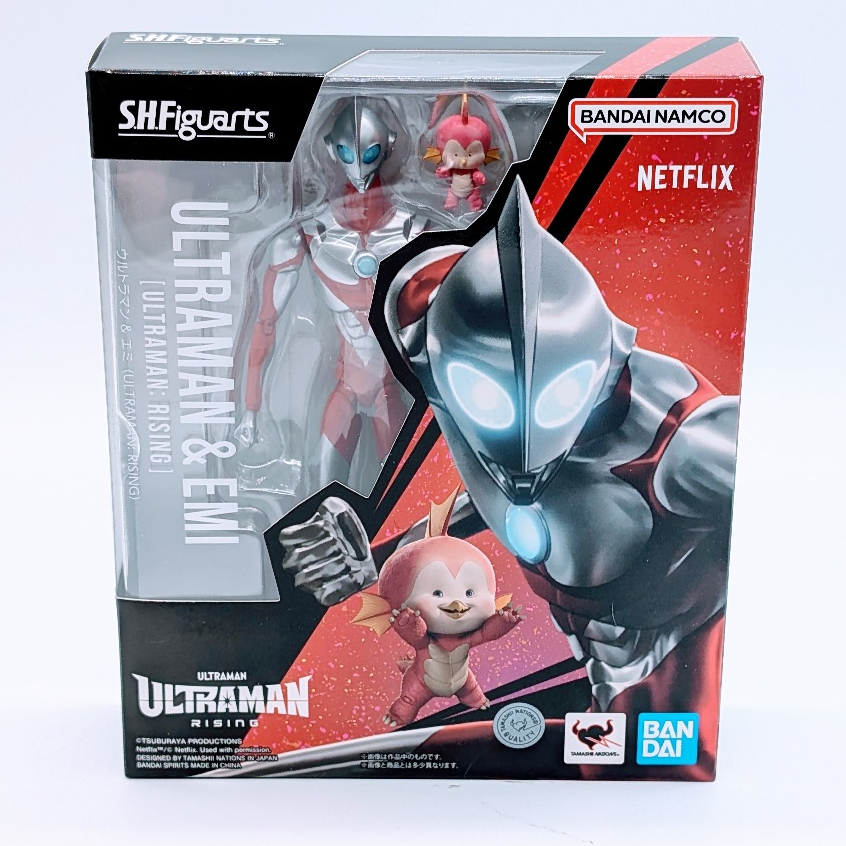 BANDAI S.H.Figuarts ULTRAMAN: RISING Ultraman & Emi 【New】【Direct from ...