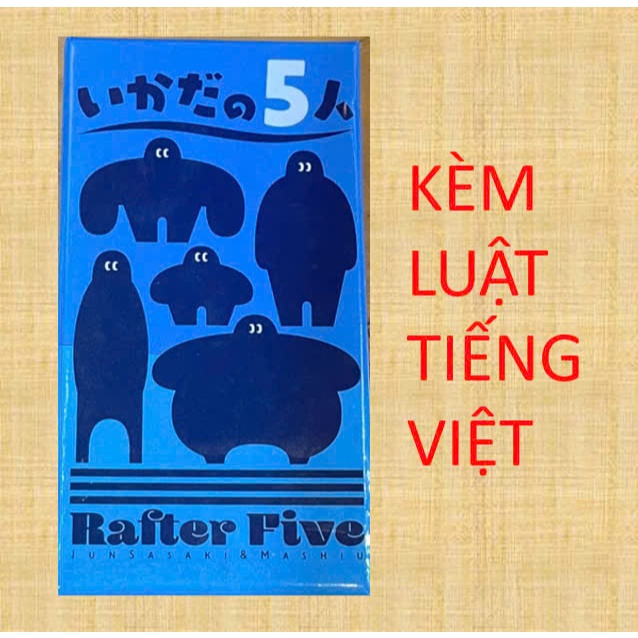 Board Game Rafter Five – 5 người chèo thuyền vượt ngàn trong gai ...