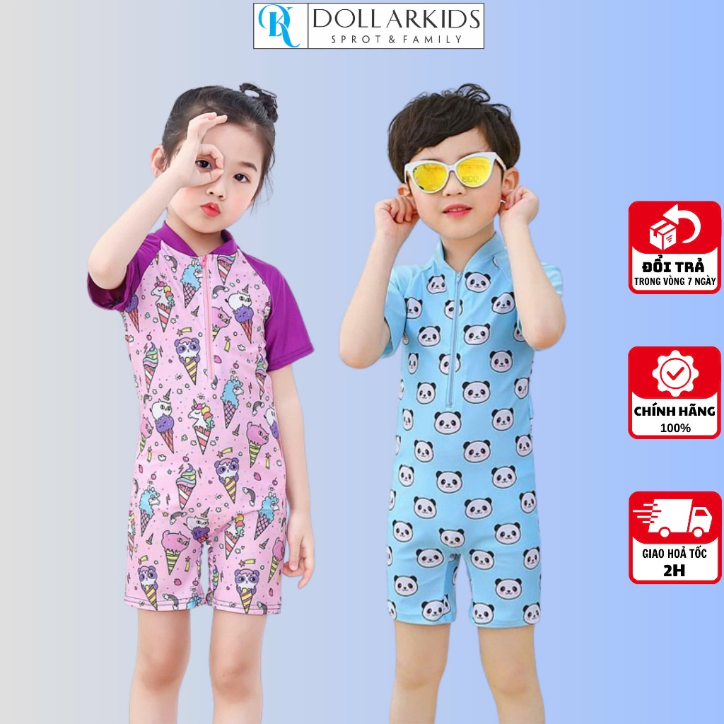 Bộ Đồ Bơi Cho Bé Trai Bé Gái Dễ Thương Dành Cho Bé Từ 10Kg Đến 49kg | Shopee Việt Nam