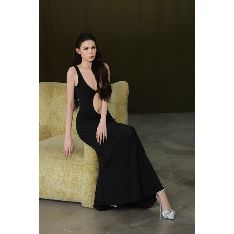 G.U – TRINITY DRESS – ĐẦM CUT-OUT TINH TẾ, CHẤT THUN MỊN ÔM DÁNG, CO ...