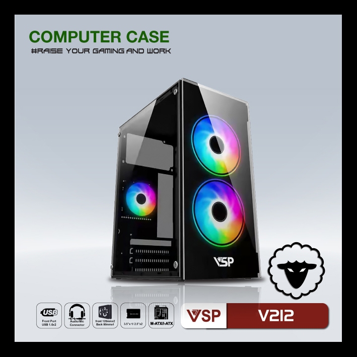 Case Vỏ VSP V212 BLACK | Shopee Việt Nam