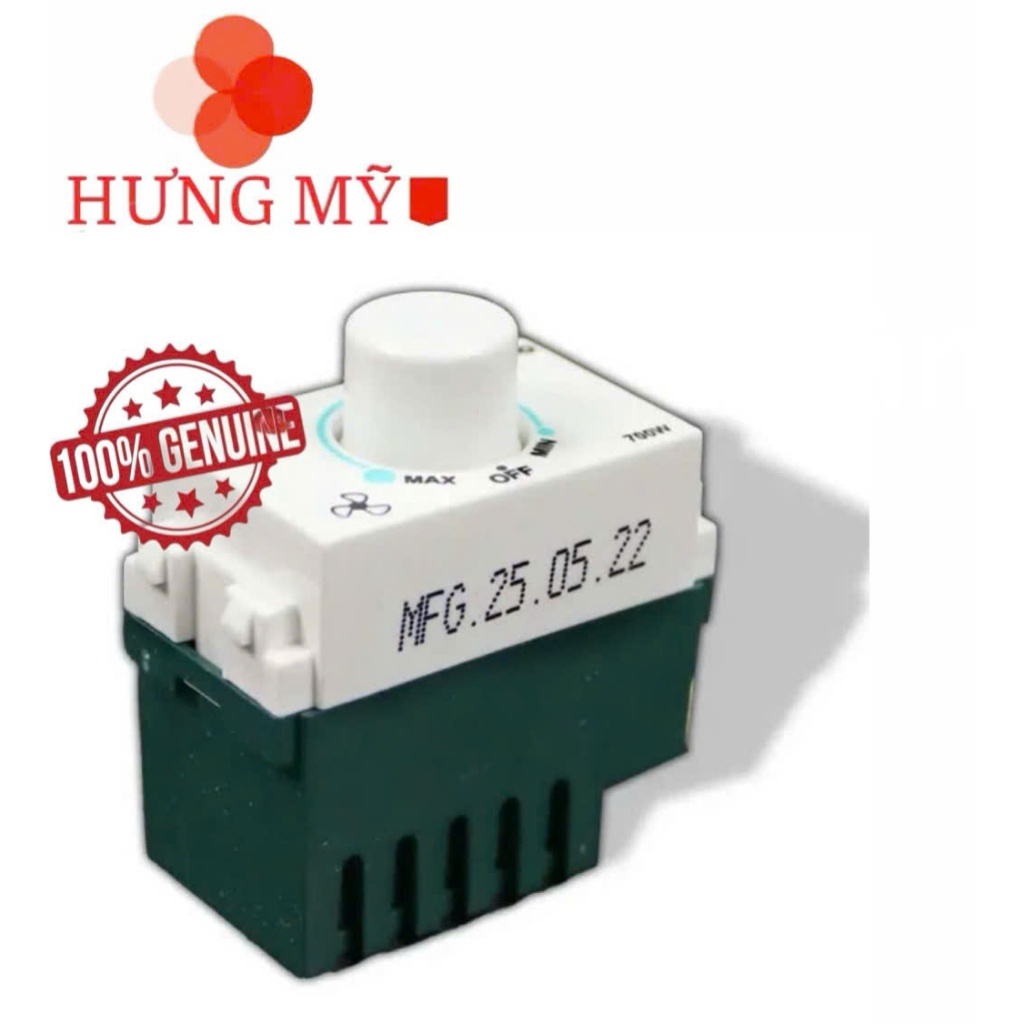 DIMMER, Công Tắt Điều Chỉnh Quạt & Đèn(NDF603WL/FDL603W) 700w, Chính ...