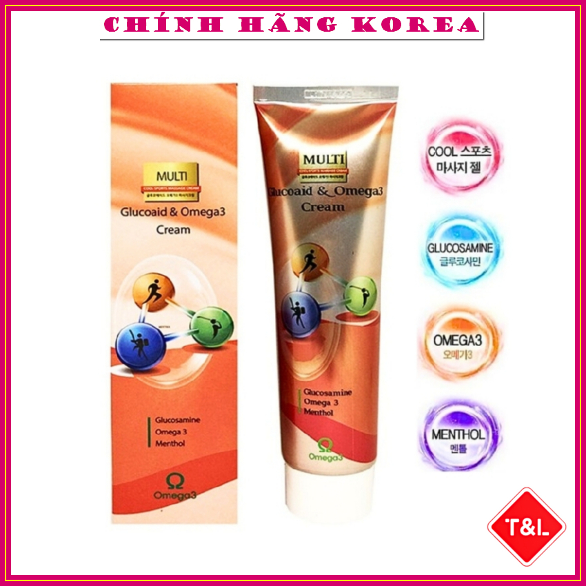 Dầu Lạnh Hàn Quốc Glucosamine & Omega 3 Chính Hãng Hộp 165ml | Shopee Việt Nam