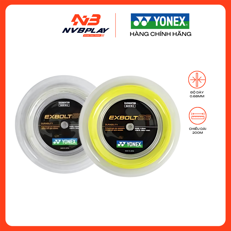Cước Cuộn Yonex Exbolt 68 - Hàng Chính Hãng | Shopee Việt Nam