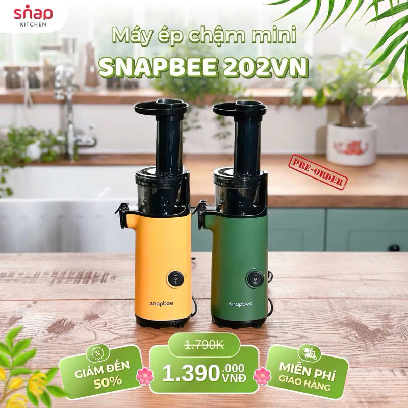 Máy Ép Chậm SNAPBEE 202VN Bảo Hành Chính Hãng 24 Tháng | Shopee Việt Nam
