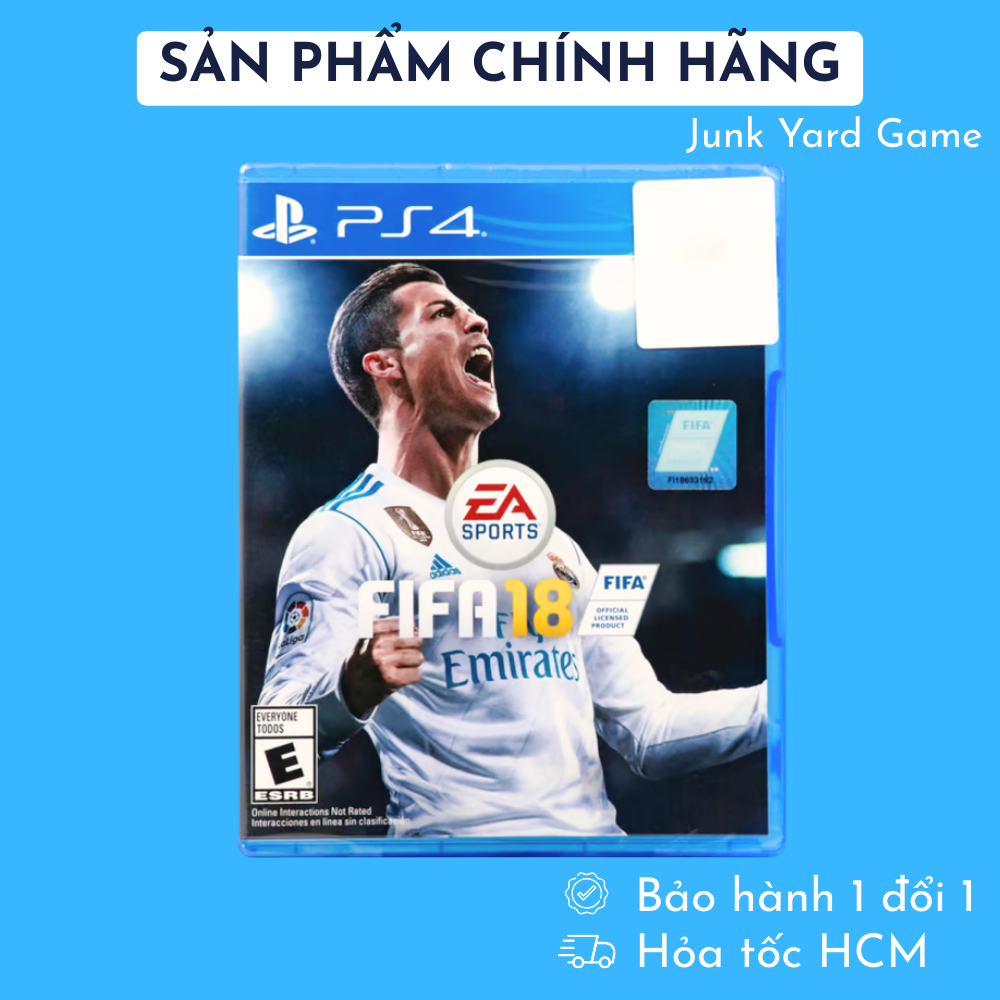 Đĩa Game Fifa 18 PS4 - Junk Yard Game Store | Shopee Việt Nam