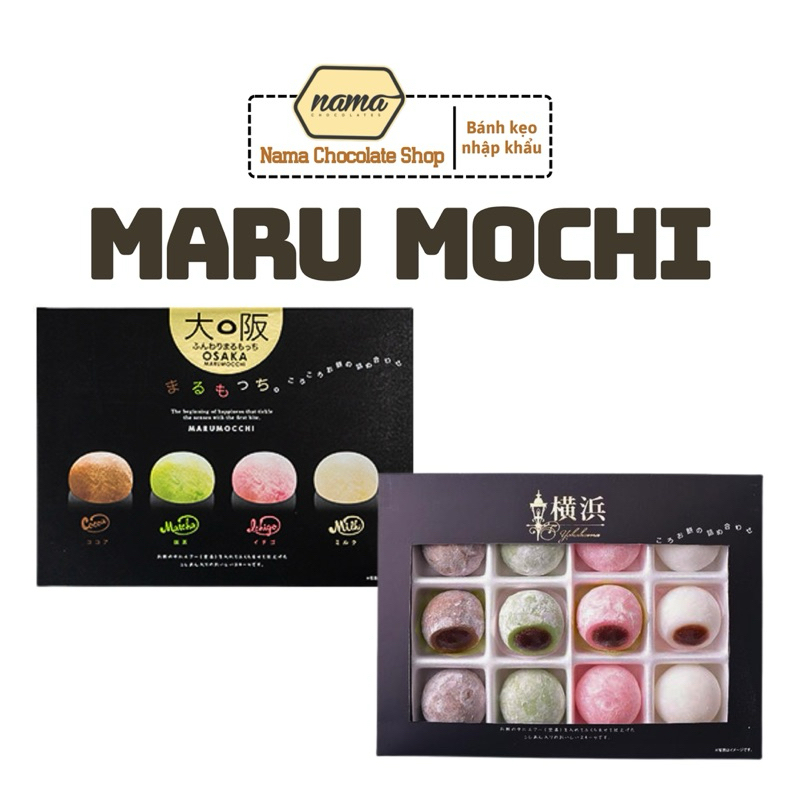 Maru Mochi - Mochi Maru Nhật Bản mix 4 vị (12 bánh) | Shopee Việt Nam