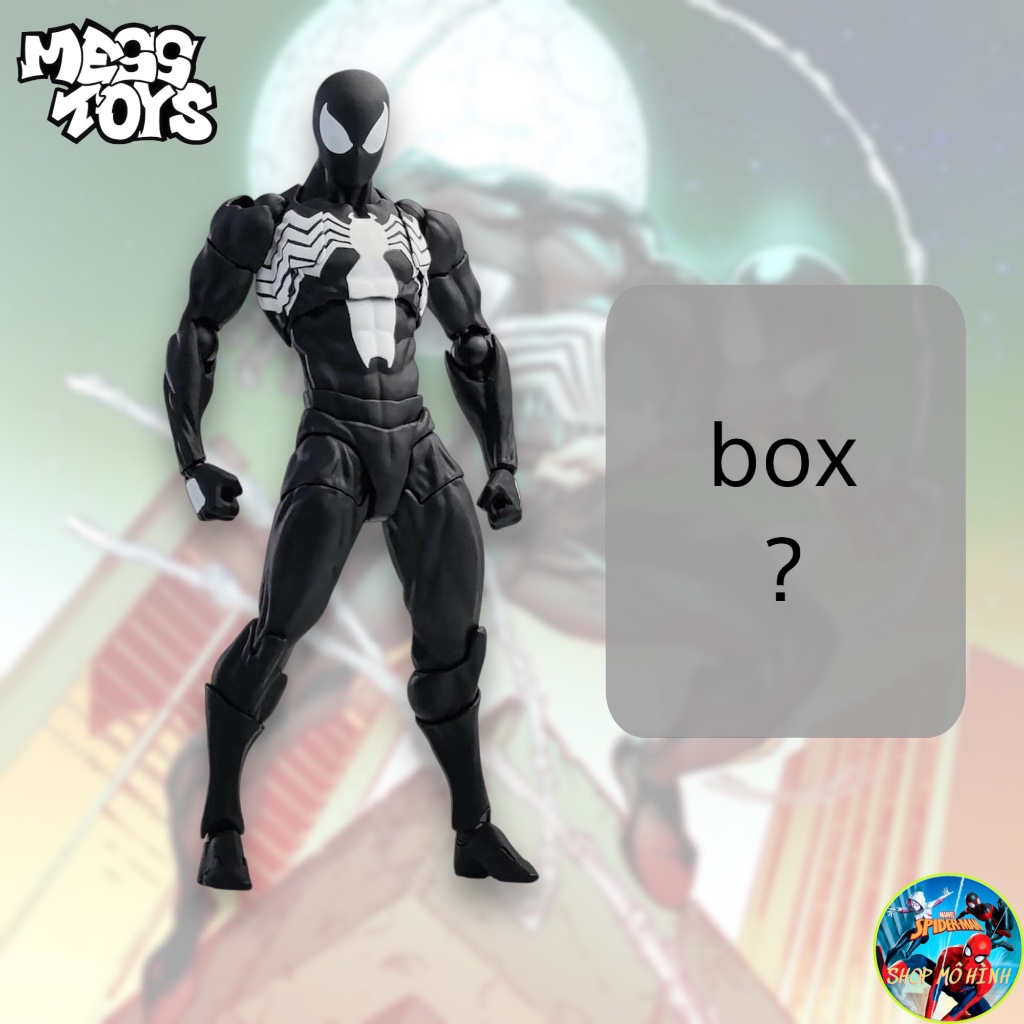 (T6.2025) Mô Hình Mess Toys/CT Toys Symbiote Spider Man Revoltech ...