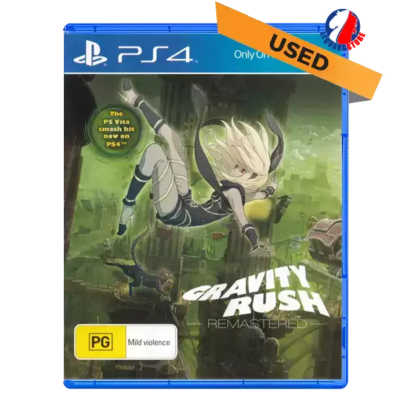 Gravity Rush Remastered | PS4 | Used | Shopee Việt Nam