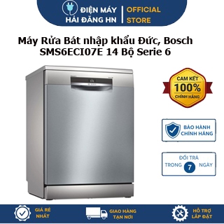 Máy Rửa Bát nhập khẩu Đức, Bosch SMS6ECI07E 14 Bộ Serie 6 | Shopee Việt Nam