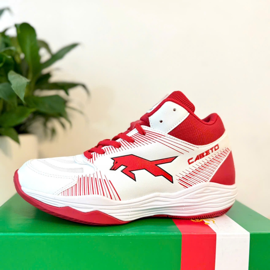 Giày bóng chuyền VHD Cabeto Sói đầu đàn cày sân bê tông, Giày bóng ...