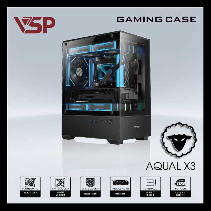 Case Vỏ VSP AQUAL X3 BLACK | Shopee Việt Nam