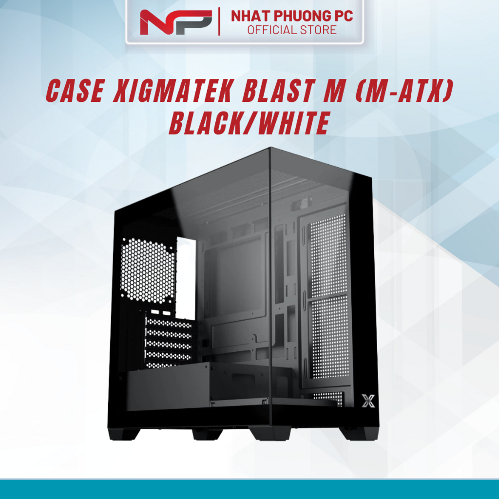 Vỏ Case Xigmatek BLAST M (M-ATX) - Black | Shopee Việt Nam