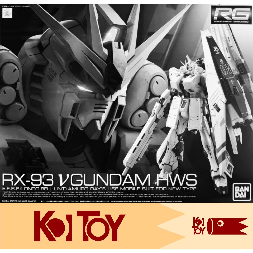 [Hàng Chính Hãng] Mô hình RG 1/144 RX-93 Nu Gundam HWS PBANDAI | Shopee ...