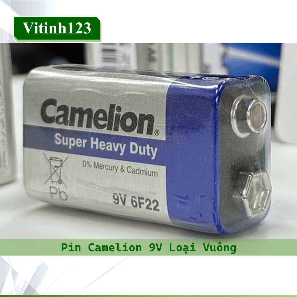 Pin Camelion 9V Loại Vuông (1 viên) | Shopee Việt Nam