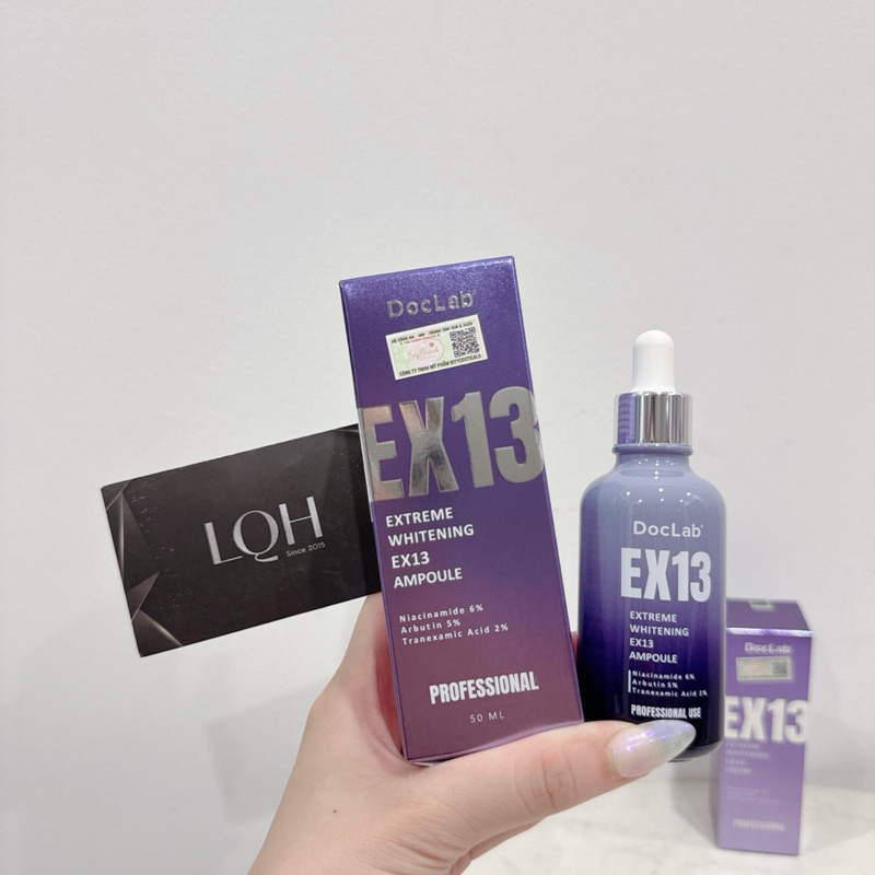 Tinh chất trắng da mờ thâm sạm nám Doclab EX13 Extreme Whitening Serum ...