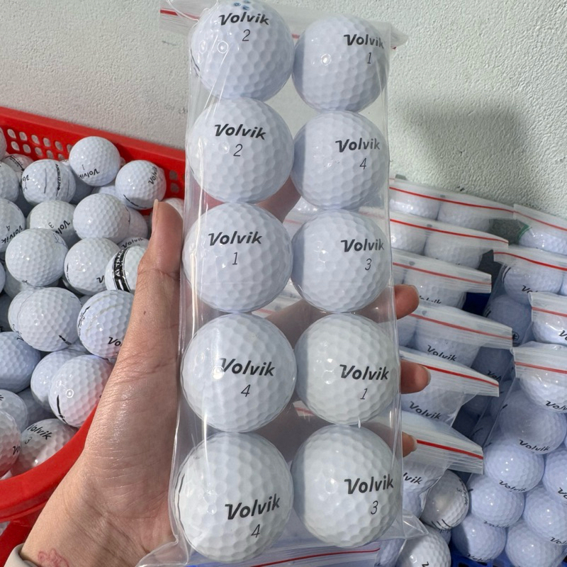 Bóng Golf Volvik trắng mới 90% (10 ball) | Shopee Việt Nam