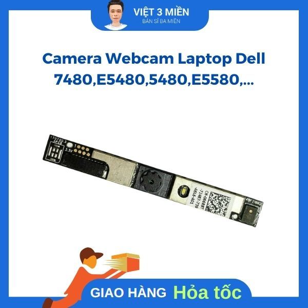 Camera Webcam Laptop Dell 7480,E5480,5480,E5580,5580,E5570,5570,E7280 ...