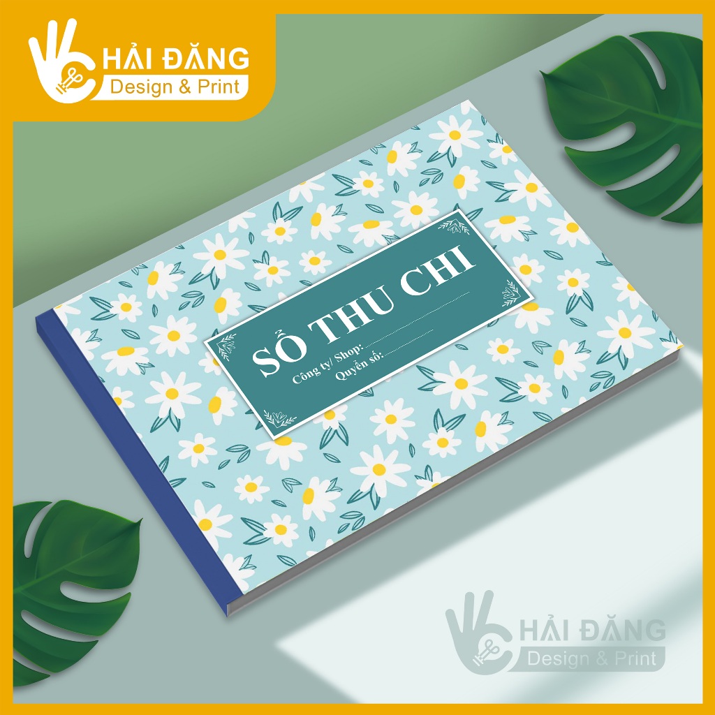 SỔ THU CHI - IN 2 MẶT - MẪU MỚI A4(ngang) | Shopee Việt Nam