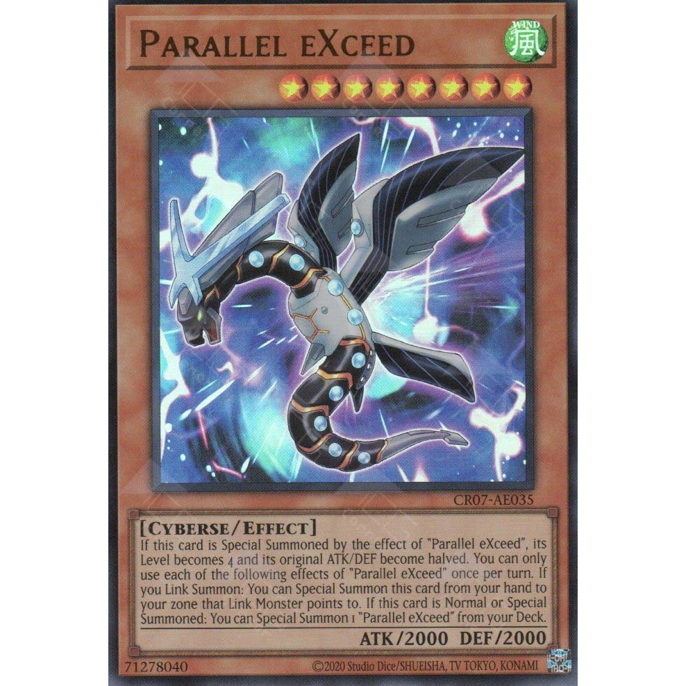[KW2 Yugioh] [EN-AE] Thẻ bài CR07-AE035 Parallel eXceed – Ultra Rare ...