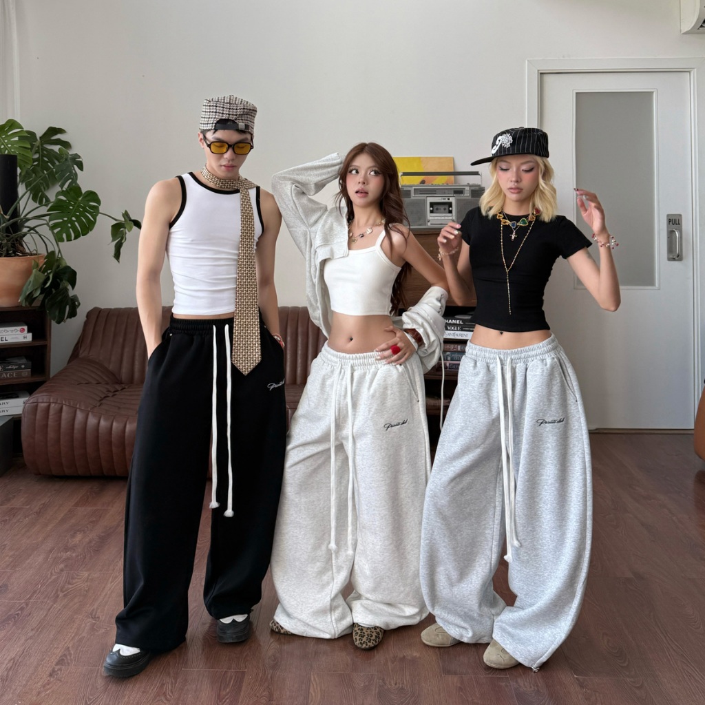 QUẦN DÀI NỈ ỐNG RỘNG PRIVATE CLUB UNISEX EMPTI.CLUB QD-011 | Shopee ...