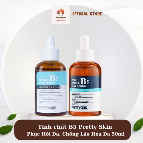 Tinh Chất Serum B5 Pretty Skin Hydra B5 Max Serum, Serum Phục Hồi, Serum Cấp Ẩm, Dưỡng Trắng ...