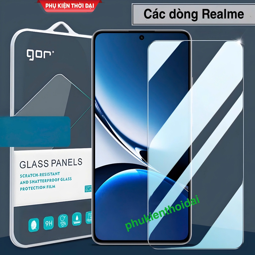 Cường lực Gor Realme GT / Neo 7 / GT Neo / Q3 Pro / GT Neo 2 / 2T / Neo ...