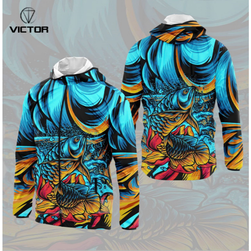 Áo câu cá chống nắng , Thoáng mát chống tia UV dành cho anh em cần thủ ...